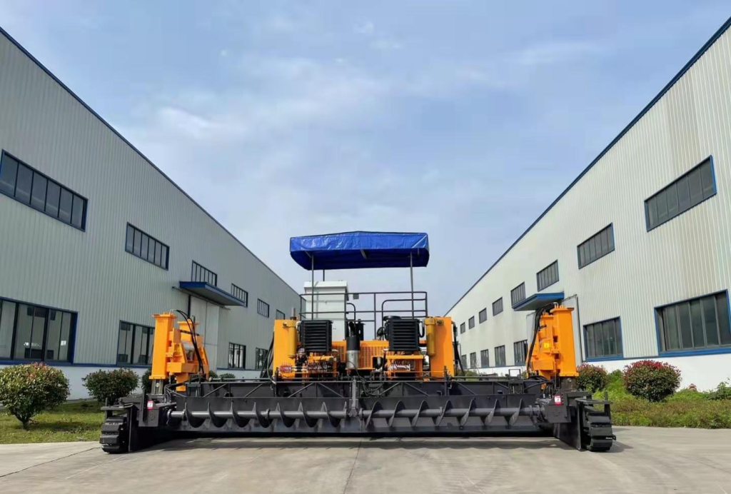 The Relationship Between Concrete Plant And Concrete Paving Machine